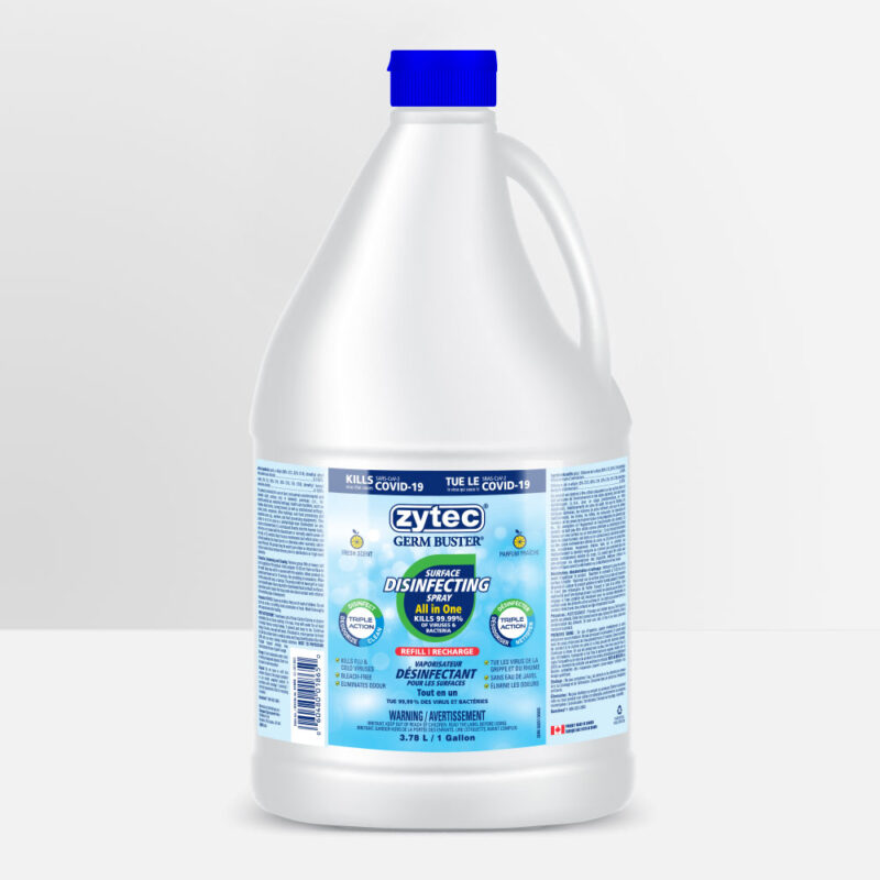 Surface Disinfecting Spray - All in One - Refill 3.78 L / 1 Gallon ...